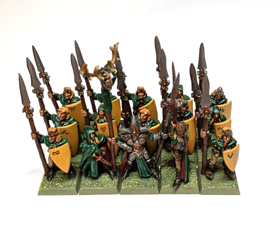 Check out my OLDHAMMER Wood Elf Army so far (It’s so beautiful TT_TT ...