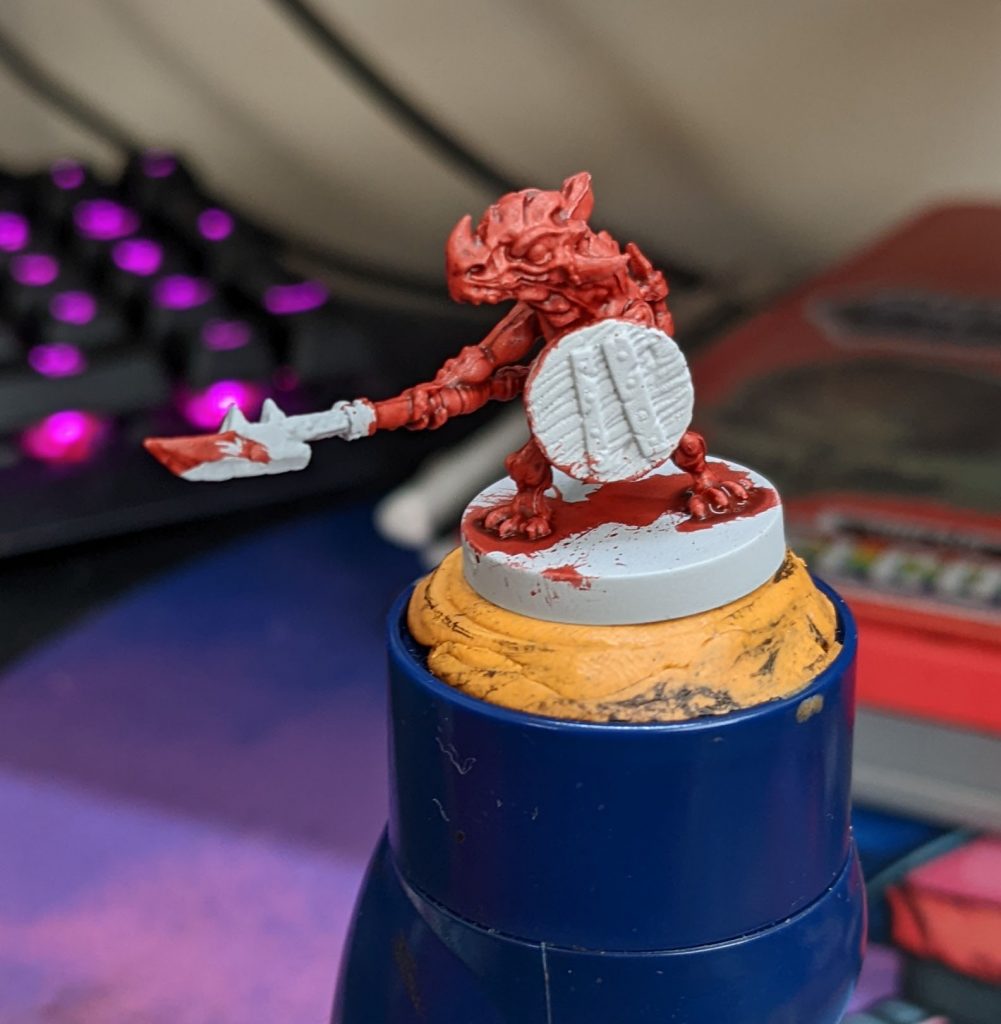 How to paint a Fire Brand Kobold! - PaintSlam
