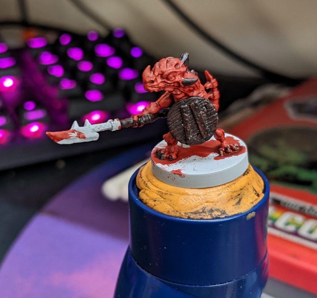 How to paint a Fire Brand Kobold! - PaintSlam