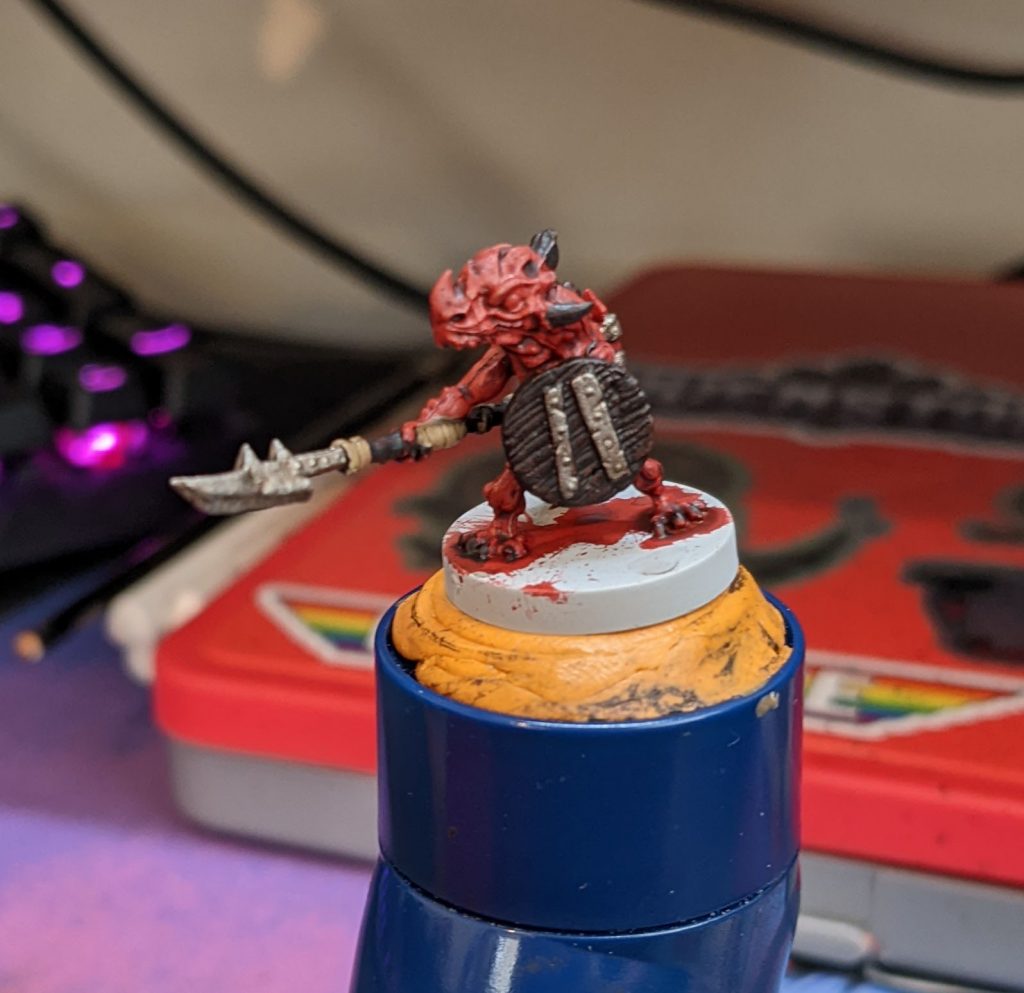 How to paint a Fire Brand Kobold! - PaintSlam