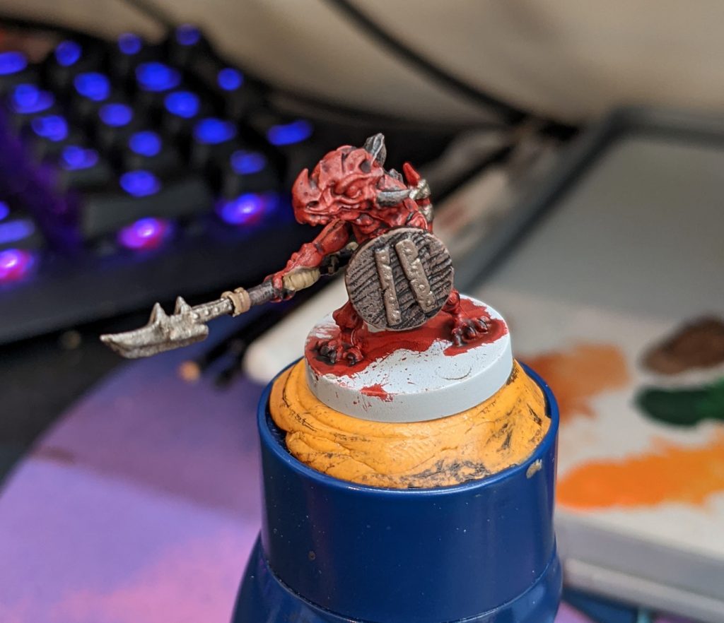 How to paint a Fire Brand Kobold! - PaintSlam