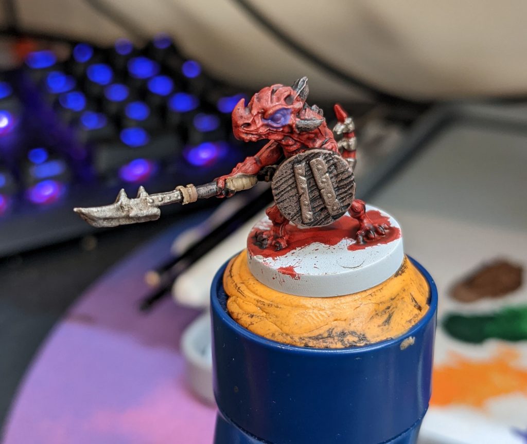 How to paint a Fire Brand Kobold! - PaintSlam