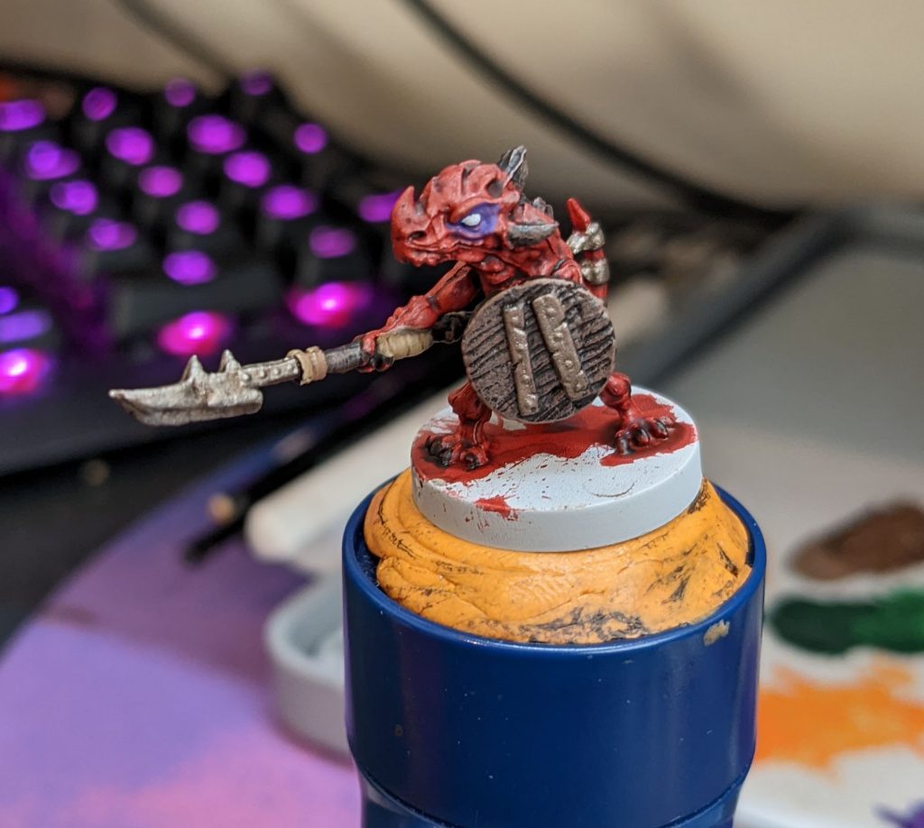 How to paint a Fire Brand Kobold! - PaintSlam