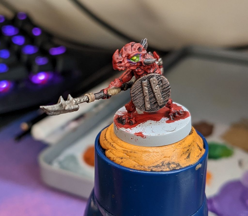 How to paint a Fire Brand Kobold! - PaintSlam