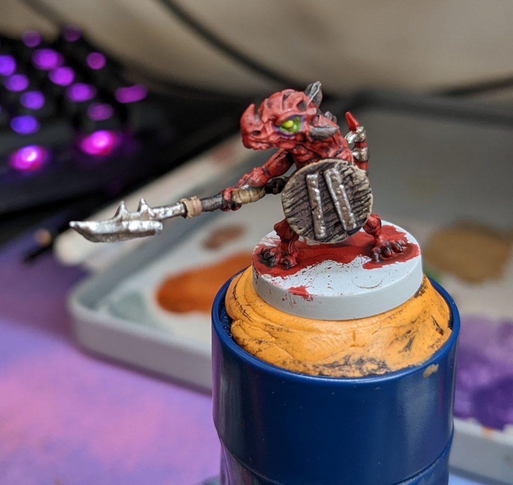 How to paint a Fire Brand Kobold! - PaintSlam