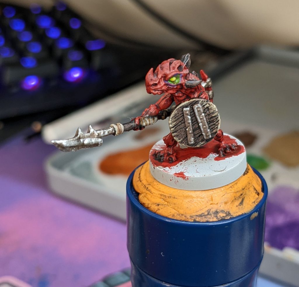 How to paint a Fire Brand Kobold! - PaintSlam