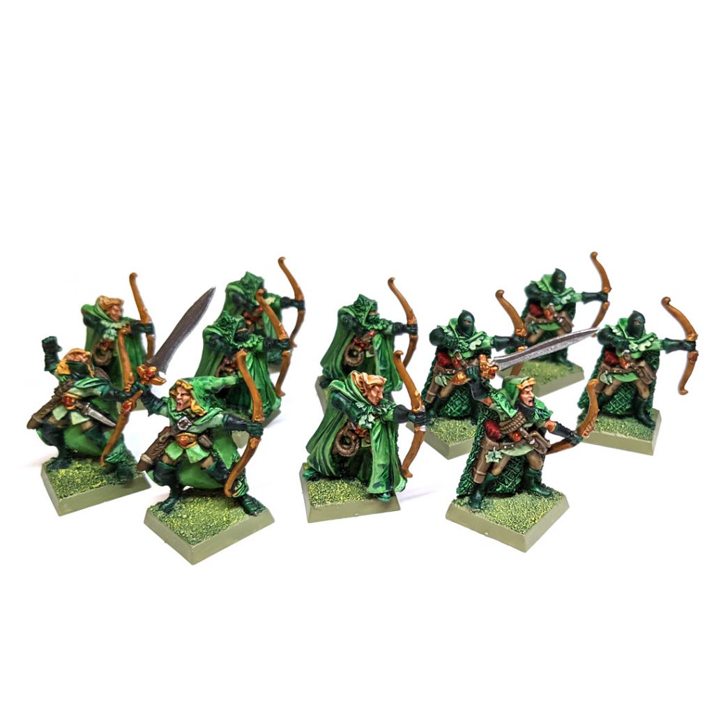 Check out my OLDHAMMER Wood Elf Army so far (It’s so beautiful TT_TT ...