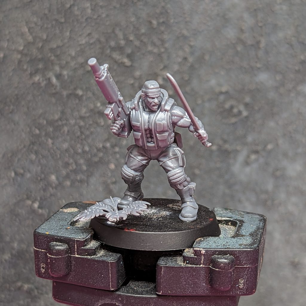 Into the meatgrinder!! How to paint a Spacenam soldier from Wargames ...