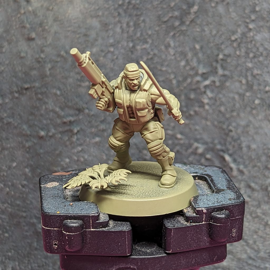 Into the meatgrinder!! How to paint a Spacenam soldier from Wargames ...