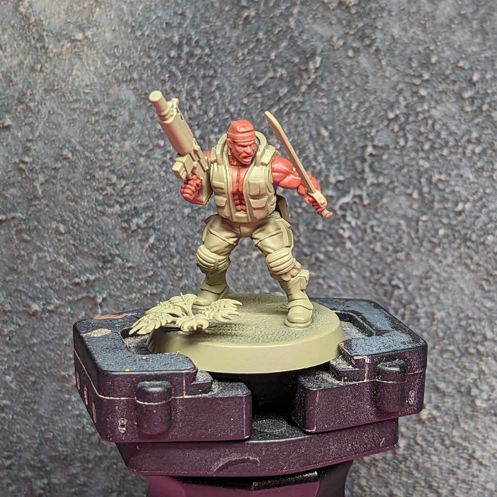 Into the meatgrinder!! How to paint a Spacenam soldier from Wargames ...