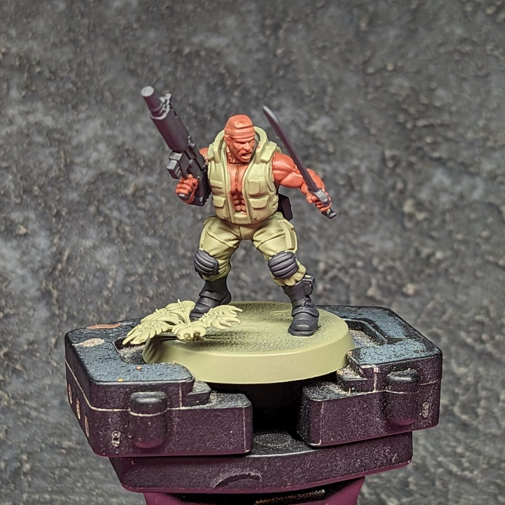 Into the meatgrinder!! How to paint a Spacenam soldier from Wargames ...