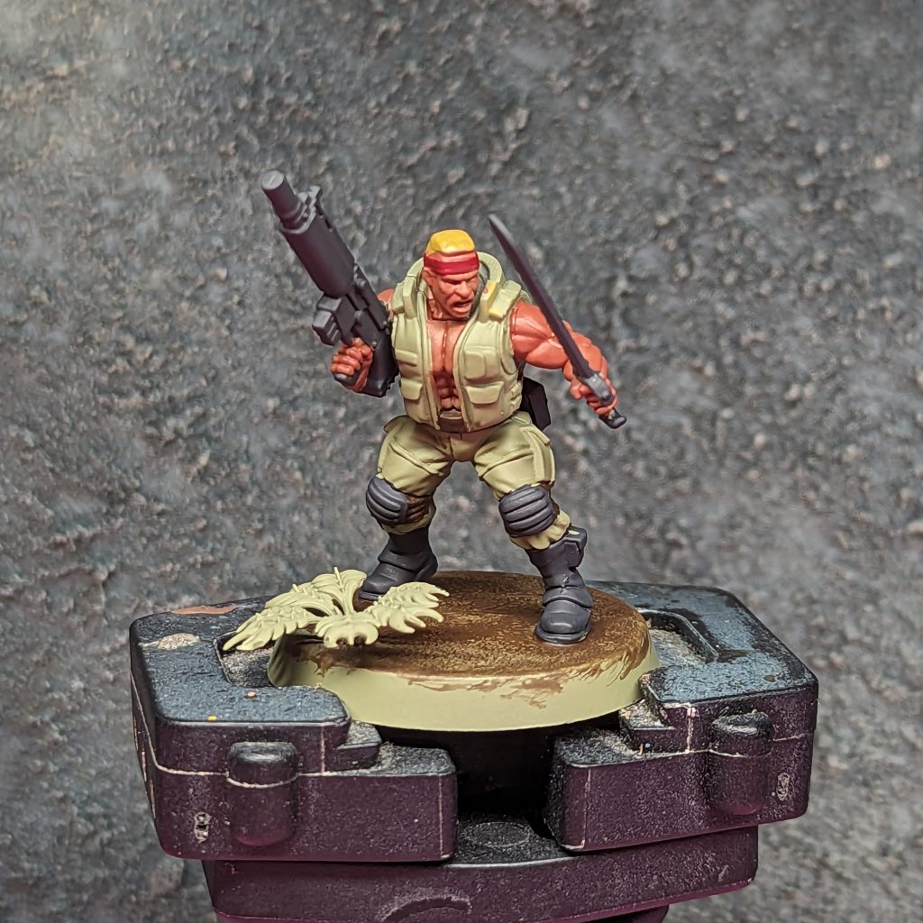 Into the meatgrinder!! How to paint a Spacenam soldier from Wargames ...