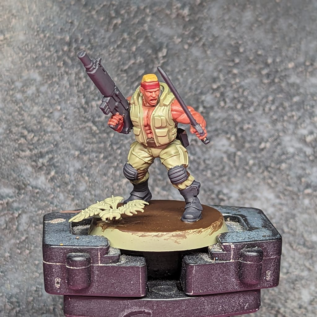 Into the meatgrinder!! How to paint a Spacenam soldier from Wargames ...